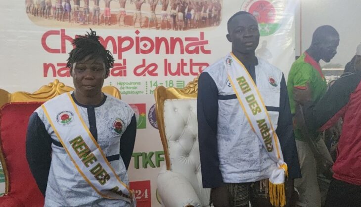 Championnat national de lutte 2025 : Kévin Mossé et Rihannata Diallo ...