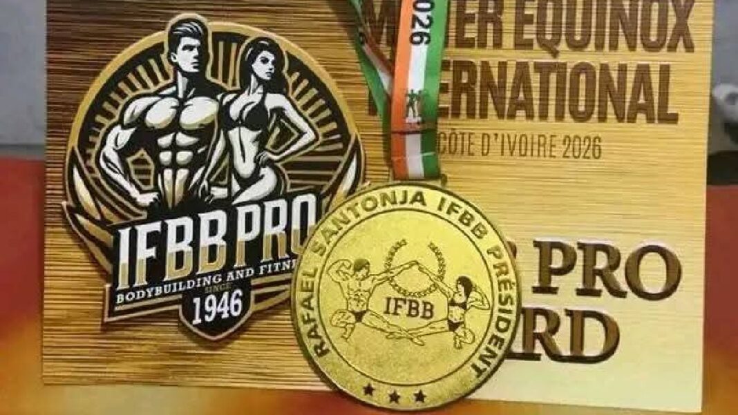 Sport/Bodybuilding : Safoura Compaoré décroche une autre médaille d'or ...